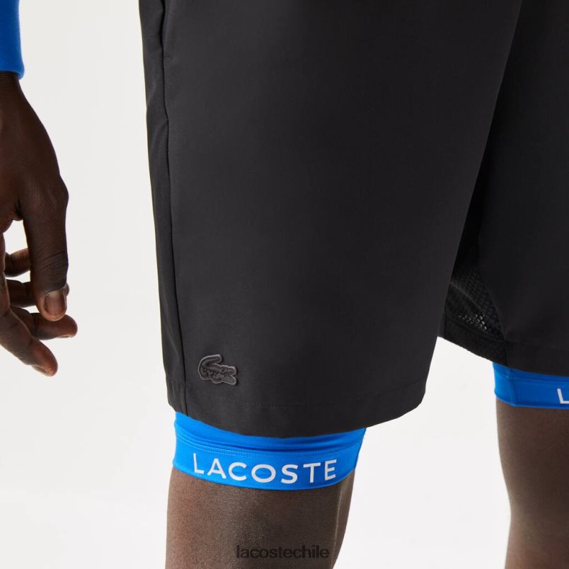 Lacoste hombres pantalones cortos deportivos con forro incorporado 3 en ...