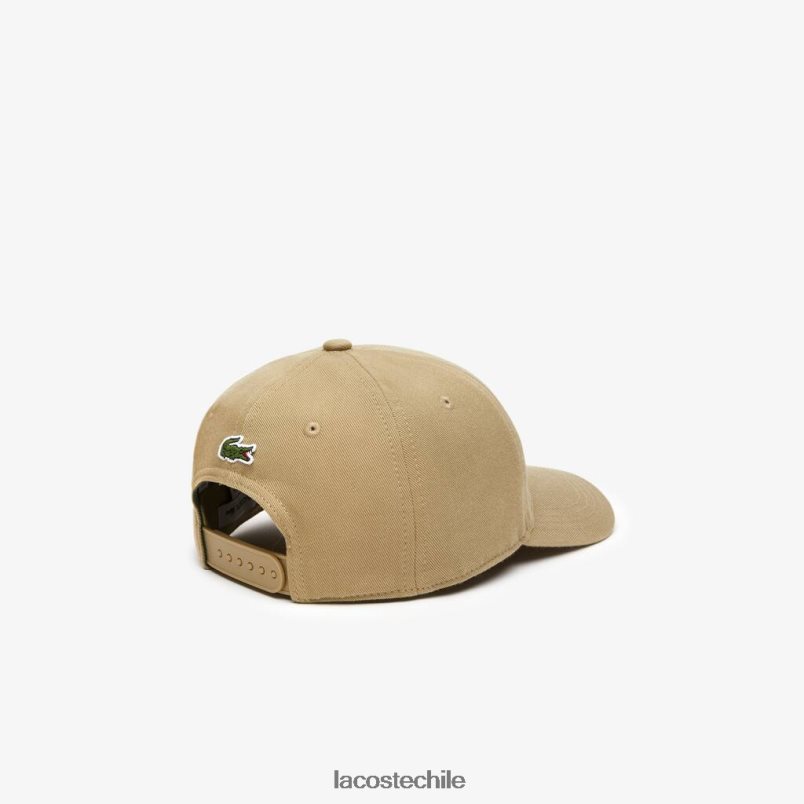 Lacoste niños gorra ajustable con ojales en contraste beige accesorios JVF2BL2167 [JVF2BL2167 ...